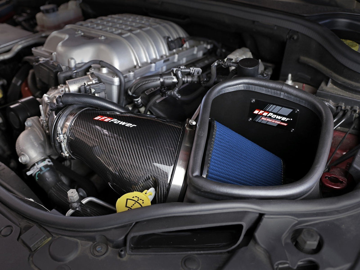 AFE Track Series Carbon Fiber Cold Air Intake 19+ Trackhawk ...