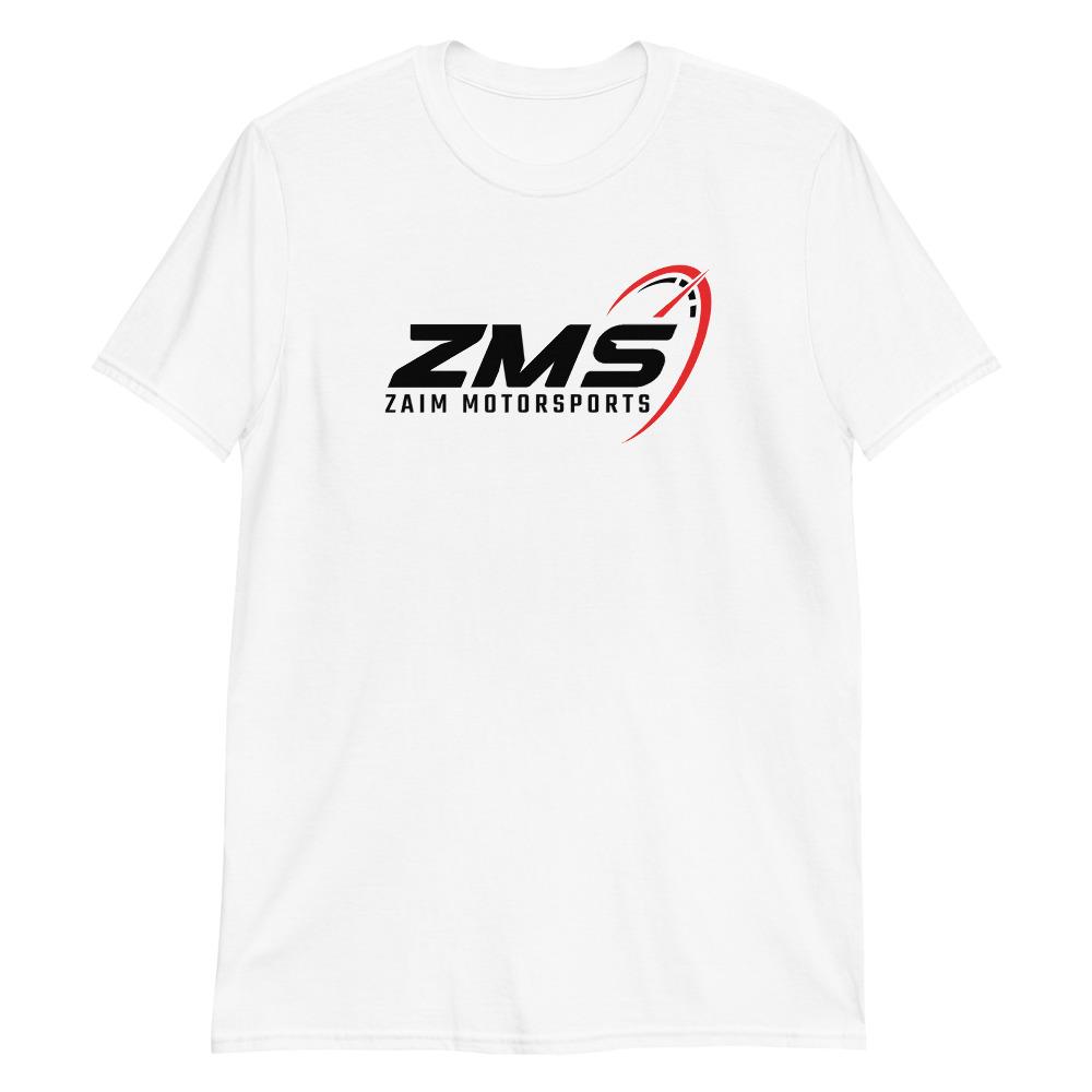 Short-Sleeve Unisex WHITE T-Shirt / ZMS LOGO – Zaimmotorsports
